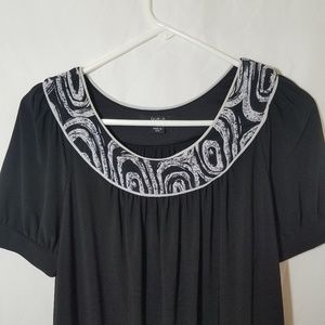 Guilia | Dresses | Guila Black And White Casual Semiformal Dress | Poshmark